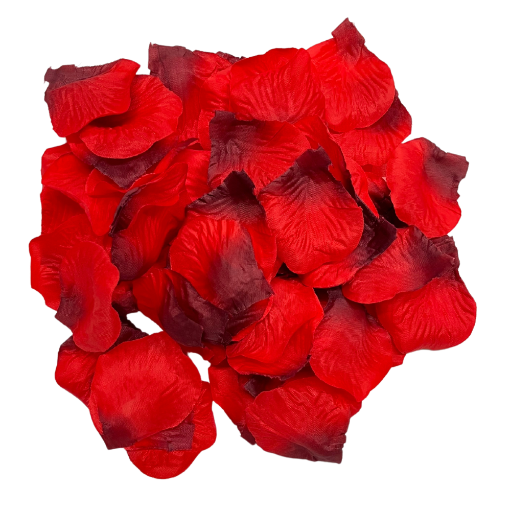 120 Scented Red Rose Petals 5x5cm, Weddings, Valentines Day, Party ...