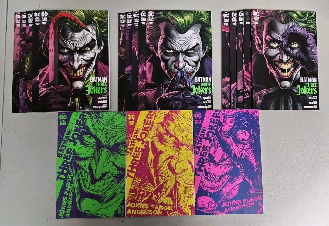 Batman: Three Jokers 1-3 w/Variants 1:25 | eBay