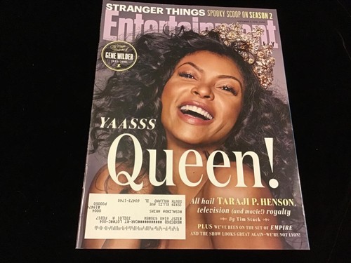 Entertainment Weekly Magazine September 9, 2016 Taraji P Henson ...