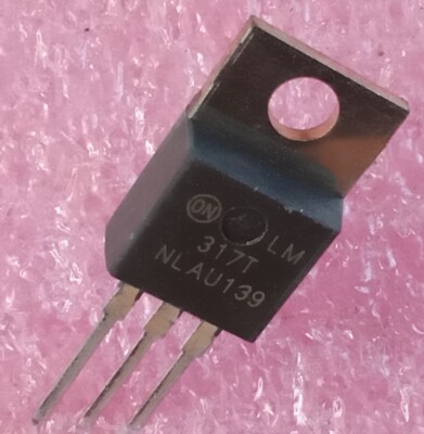 2x Motorola LM317T Positive 1,5A Adjustable Voltage Regulator TO-220 ...