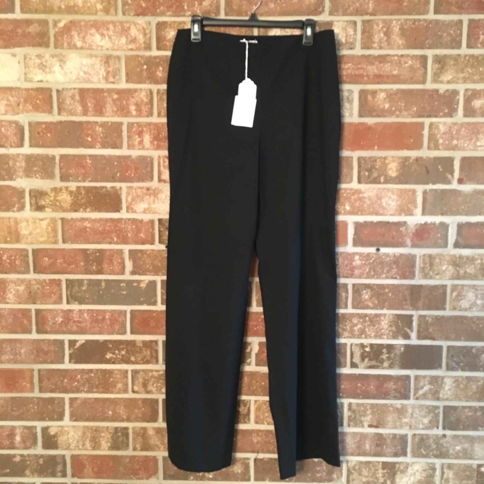 Brunello Cucinelli GUNEX Women's Black Pants Size 46 / 10 US Side Zip ...