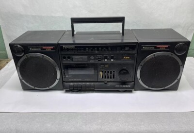 Vintage Panasonic RX-CS750 Portable Stereo Component System Boombox ...