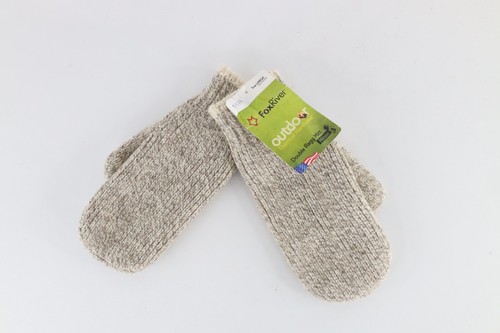 Deadstock Vintage 90s Streetwear Double Ragg Mitt Wool Mittens Gloves ...