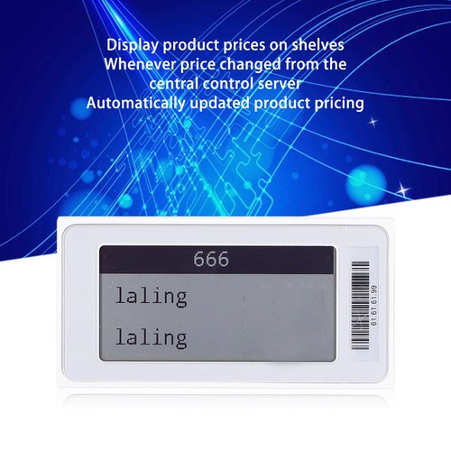 Electronic Price Tag Smart ESL TFT Screen Display Shelf Label Low ...