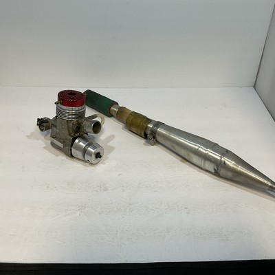 OPS 80 R/C NITRO/GLOW WATER-COOLED MARINE MODEL BOAT ENGINE W/ TUNED ...