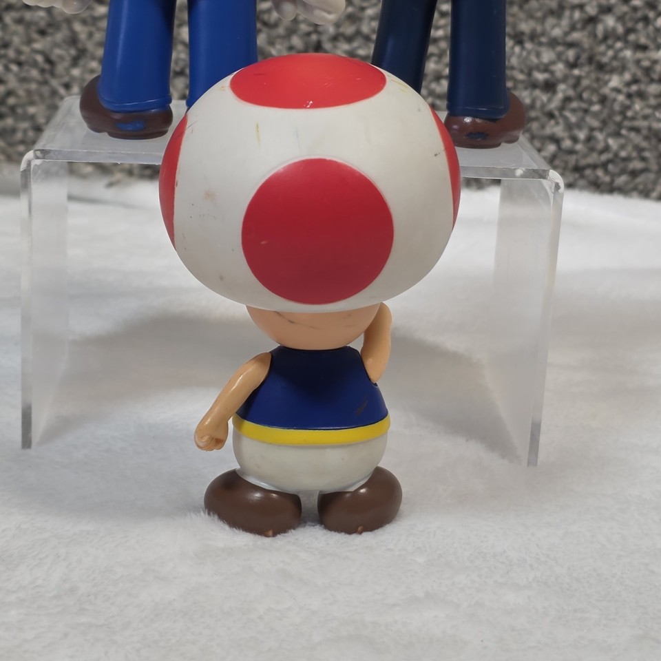 3pcs, Mario Bros Action Figures 5 inch Cake Toppers Cartoon Theme ...