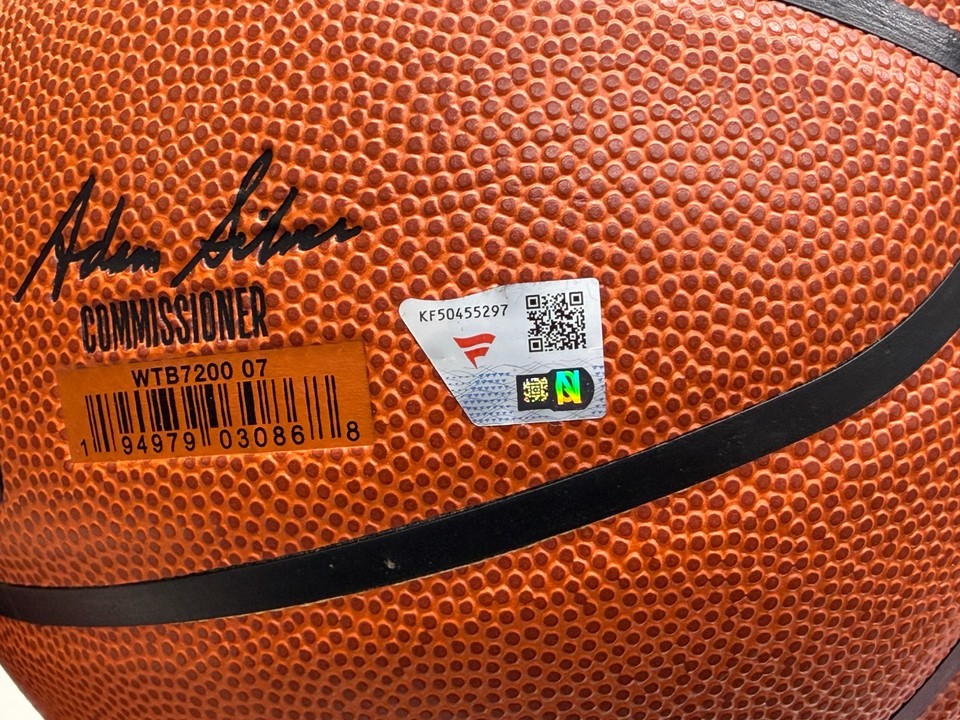 Brandon Miller Hornets Signed Wilson Authentic Series Basketball ...