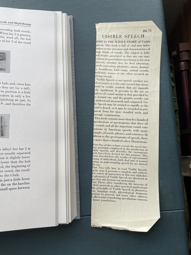 Visible Speech 1947 Textbook By Potter, Kipp, & Green | eBay