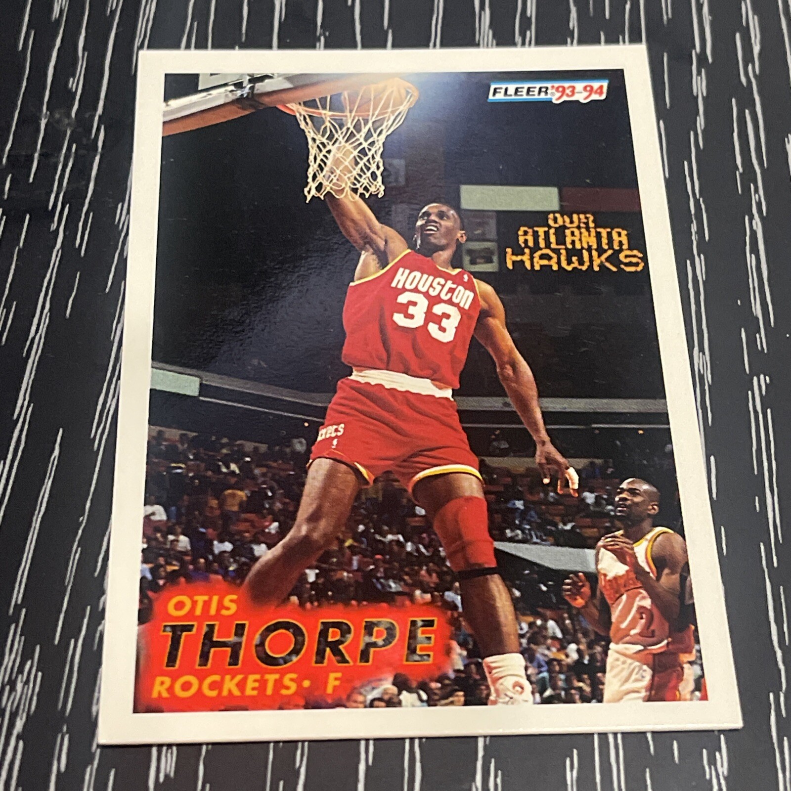 1993-94 Fleer Houston Rockets Basketball Card #81 Otis Thorpe | eBay