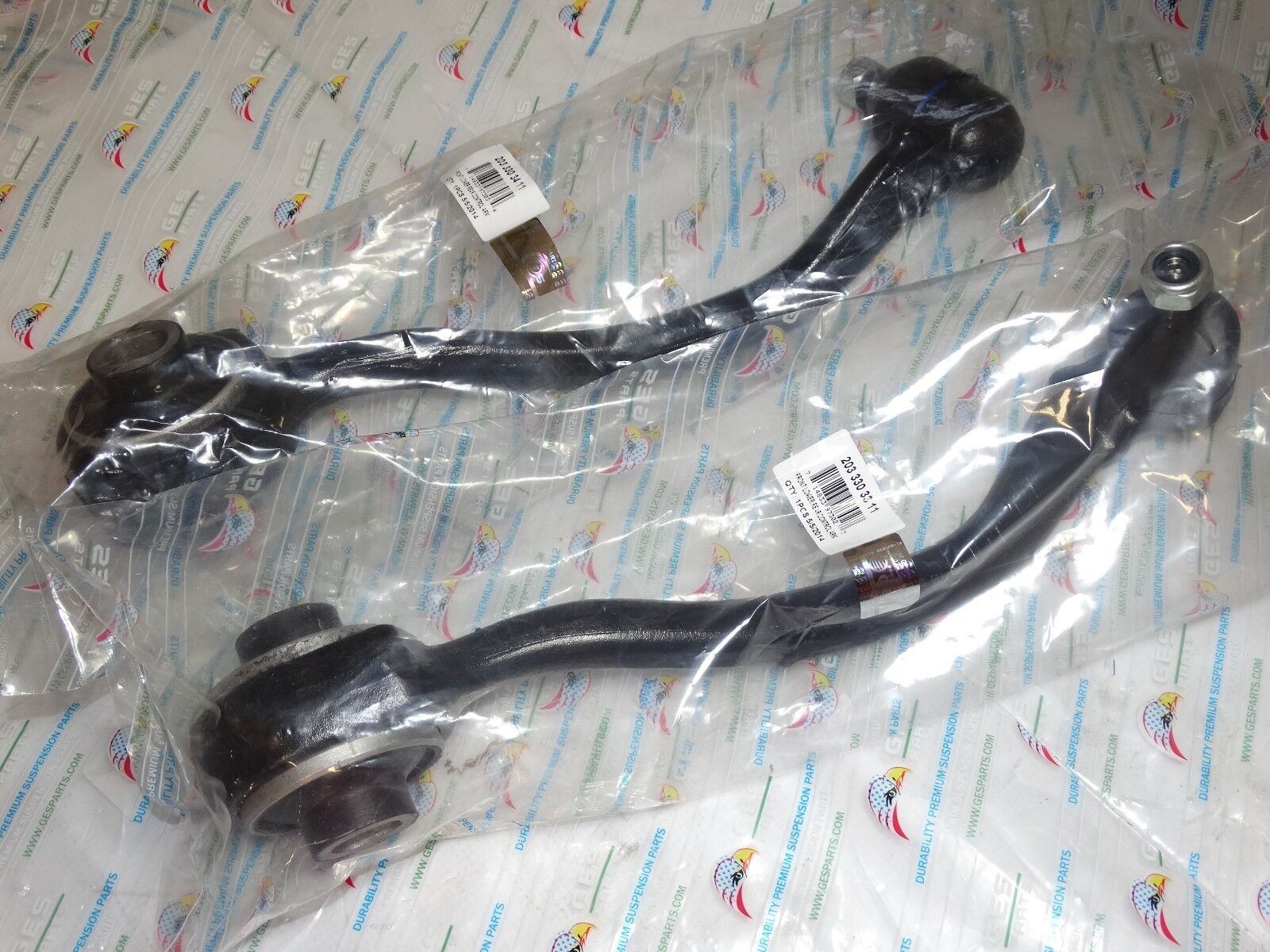 2PCS Front Lower Control Arms Fit Mercedes W203 C230 C240 CLK SLK 203 ...