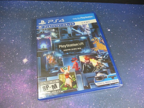 PS4 Playstation 4 VR Game Demo Disk 2.0 Brand New Sealed | eBay