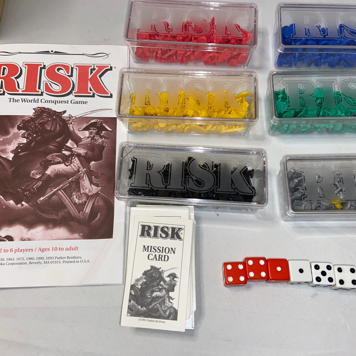 Risk Board Game Pieces