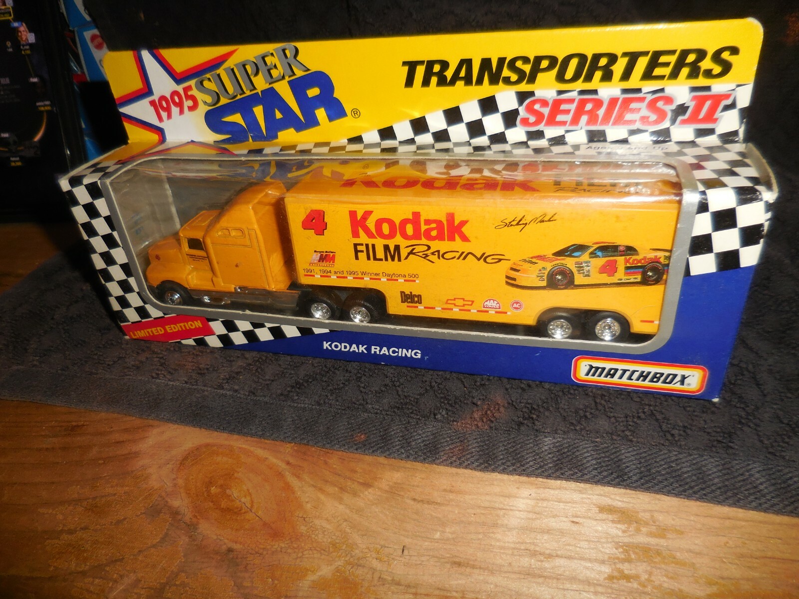 Matchbox Racing Super Stars Transporters Kodak Film Racing #4 1995 MIB ...