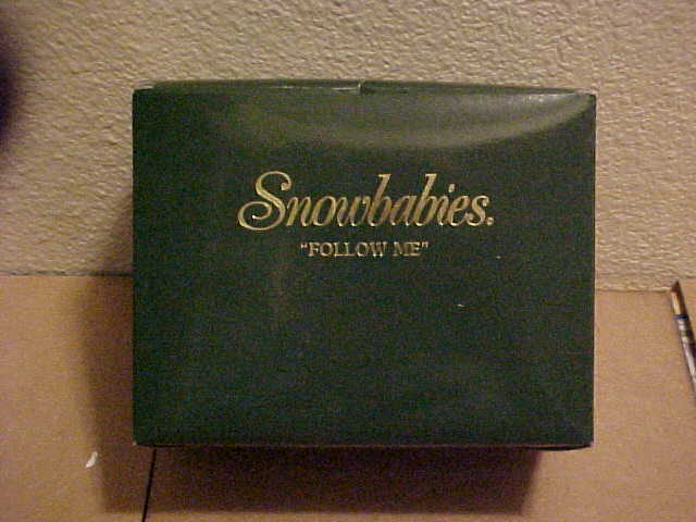 Dept 56 Snowbabies Follow Me 2000 New in Box Marching with Flag | eBay
