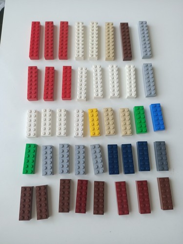 Lot De Briques Lego 6x2 / 8x2 / 10x2 | eBay