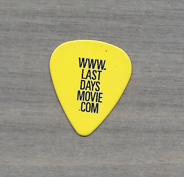 Last Days Movie Kurt Cobain promo guitar pick | eBay