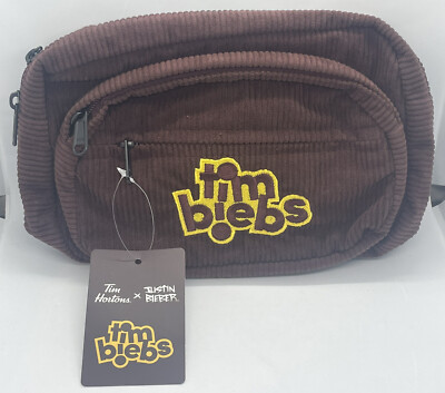 Tim Hortons Tim Biebs Corduroy Fanny Pack Sling Belt Bag New w/ Tags | eBay