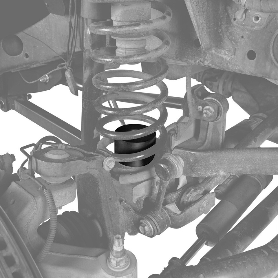 2.5" Front and Rear Bump Stop Extensions Spacers Kit Fit 18-25 Jeep ...