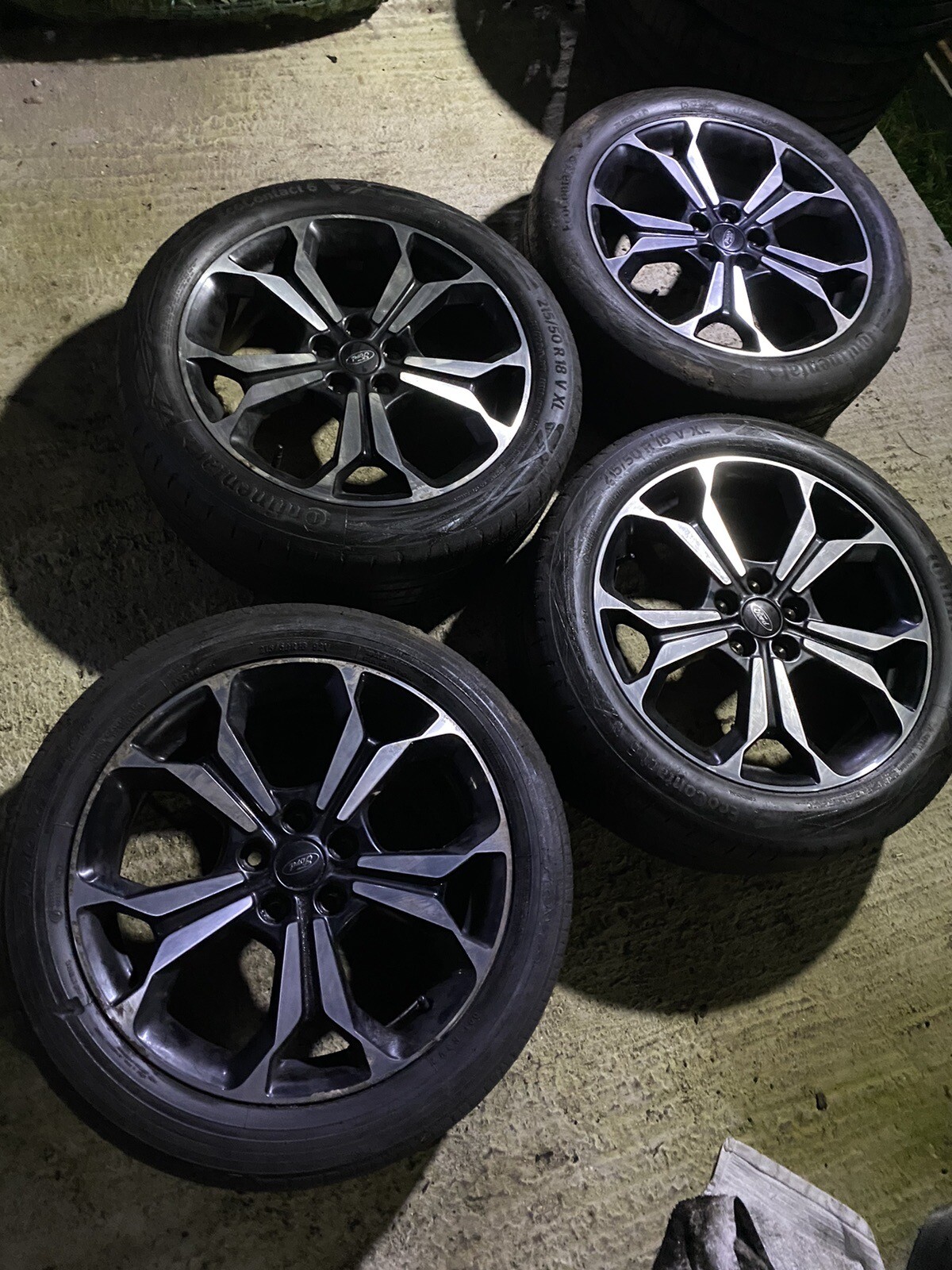18" Genuine Ford St Line Alloy Wheels,, Galaxy, Focus, Mondeo, Connect ...
