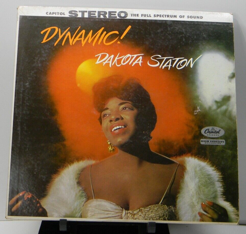 Dakota Staton, Dynamic! 1958 Capitol Records ST 1054 Stereo LP VG/EX | eBay