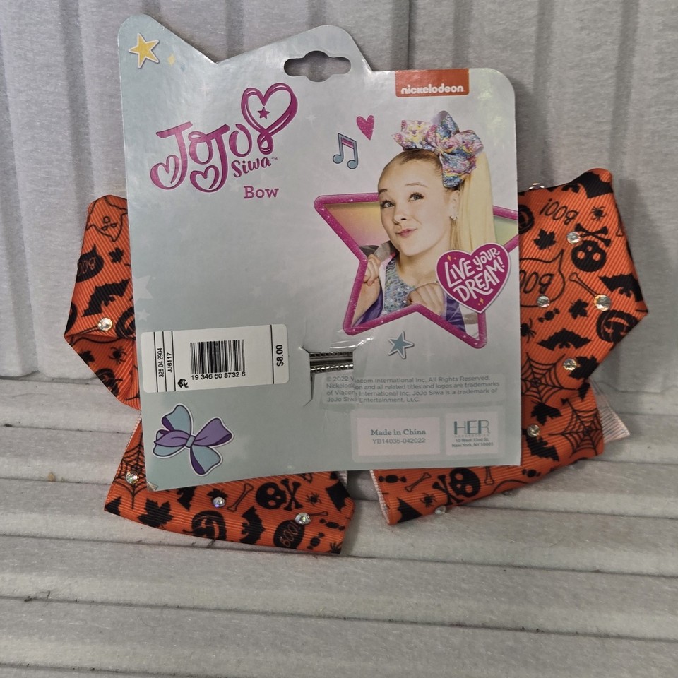 Girls Hair Bows Clip JoJo Siwa Bow Collection Halloween Bow Girl ...