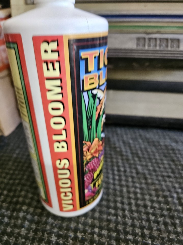 Fox Farm Tiger Bloom Liquid Concentrate Fertilizer, Quart 752289790225 ...