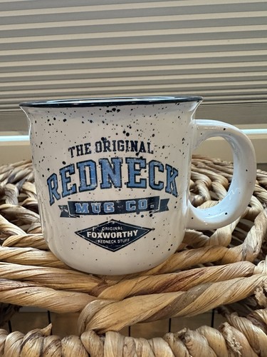 THE ORIGINAL REDNECK MUG CO. Camp Style Coffee Mug Cup Jeff Foxworthy ...