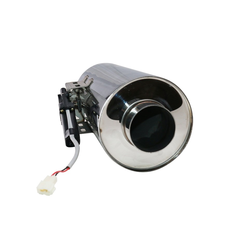 3" Electric Valve Resonator Valvetronic Muffler 6.2'' Body Centre ...