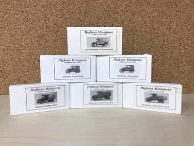 Lot of 6 Jordan Highway Miniatures HO scale Kits not started | eBay