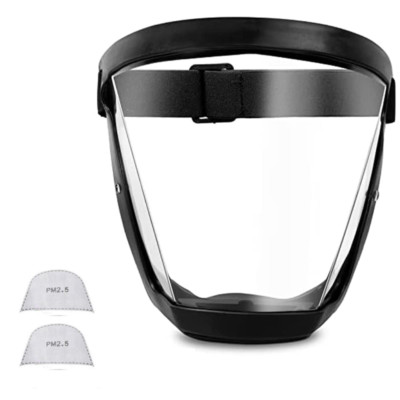 Anti-fog Full Face Shield Super Protective Head Cover Transparent ...