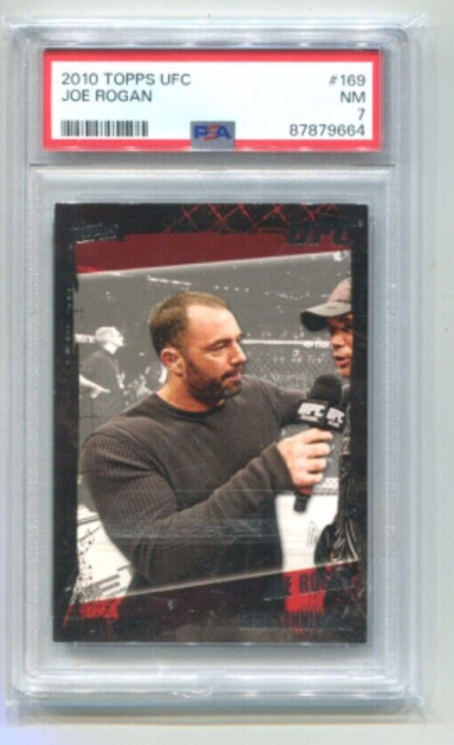 2010 Topps UFC - JOE ROGAN - Rookie Card #169 - MMA PSA 7 | eBay