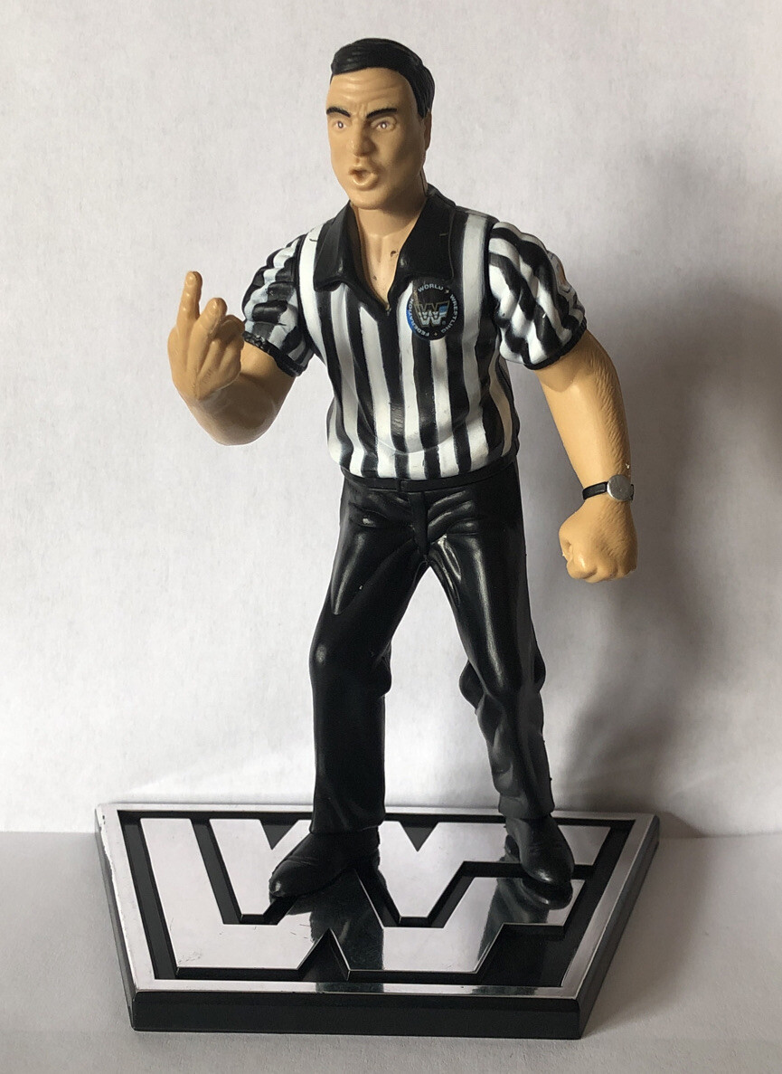 WWF Jakks Pacific Action Figure - Ringside Collection Series 1: Referee ...