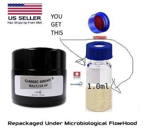Moebius 8217 Barrel Grease 1.0ml micro amount More than most ...