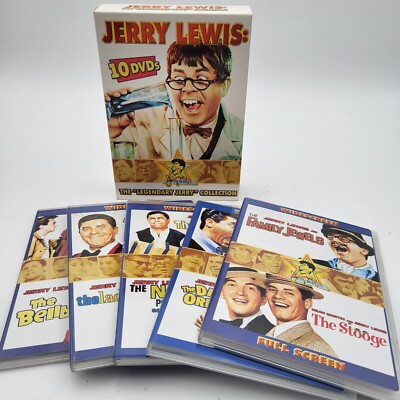 Jerry Lewis The Legendary Jerry Collection 10 Disc DVD Box Set | eBay
