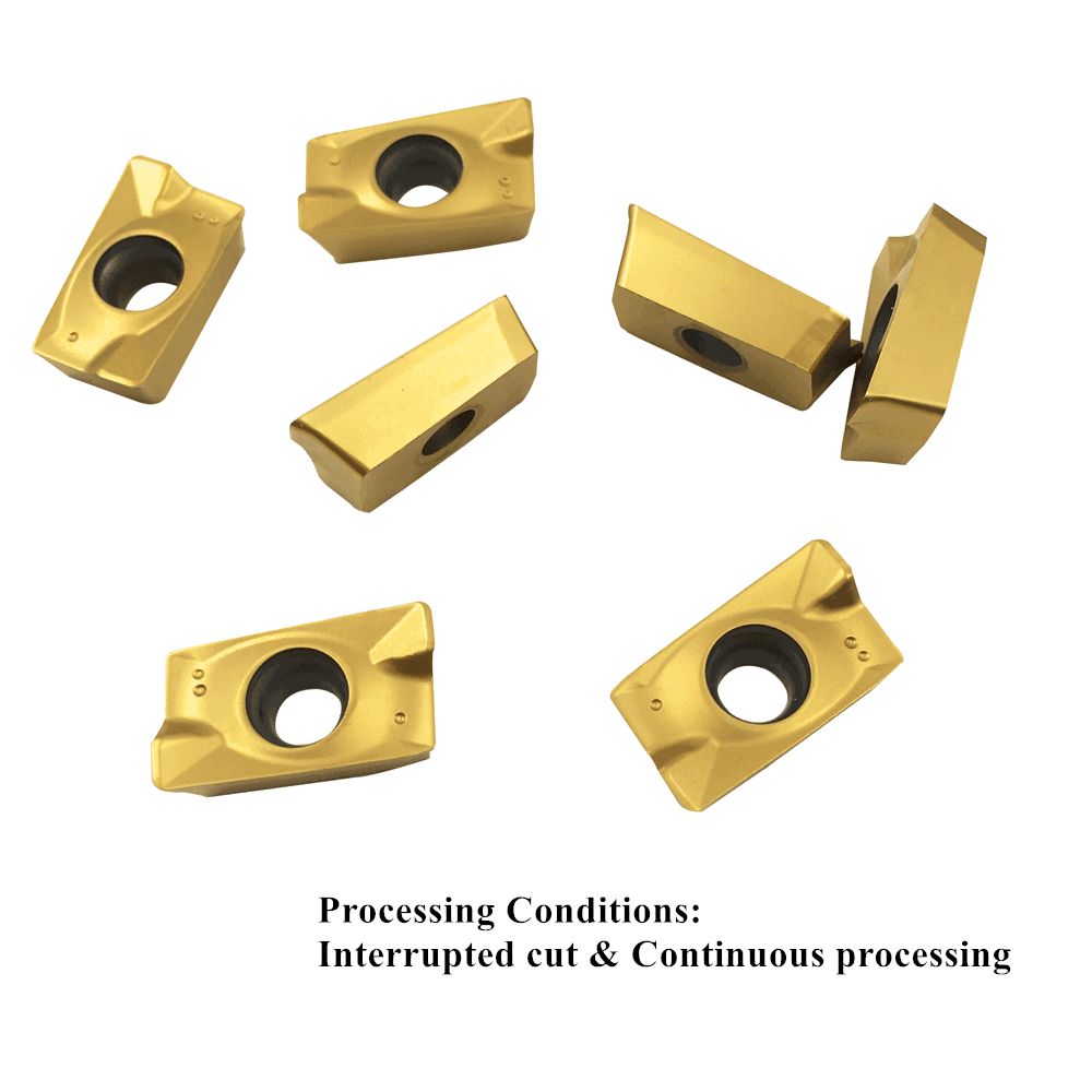 30PCS APMT1604PDER-DP Carbide Milling Inserts For 90deg End Mill Holder ...