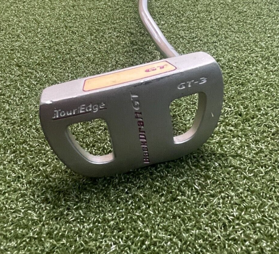 Tour Edge Backdraft GT-3 Mallet Putter / RH / Steel ~33" / NEW GRIP ...
