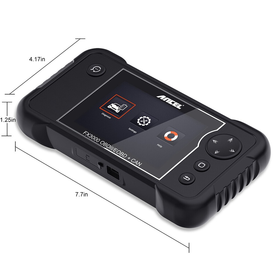 Check Engine Transmission ABS SRS Code Reader OBD2 Scanner Car ...