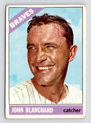 1966 Topps / #268 John Blanchard / Atlanta Braves / Raw Vintage Card | eBay