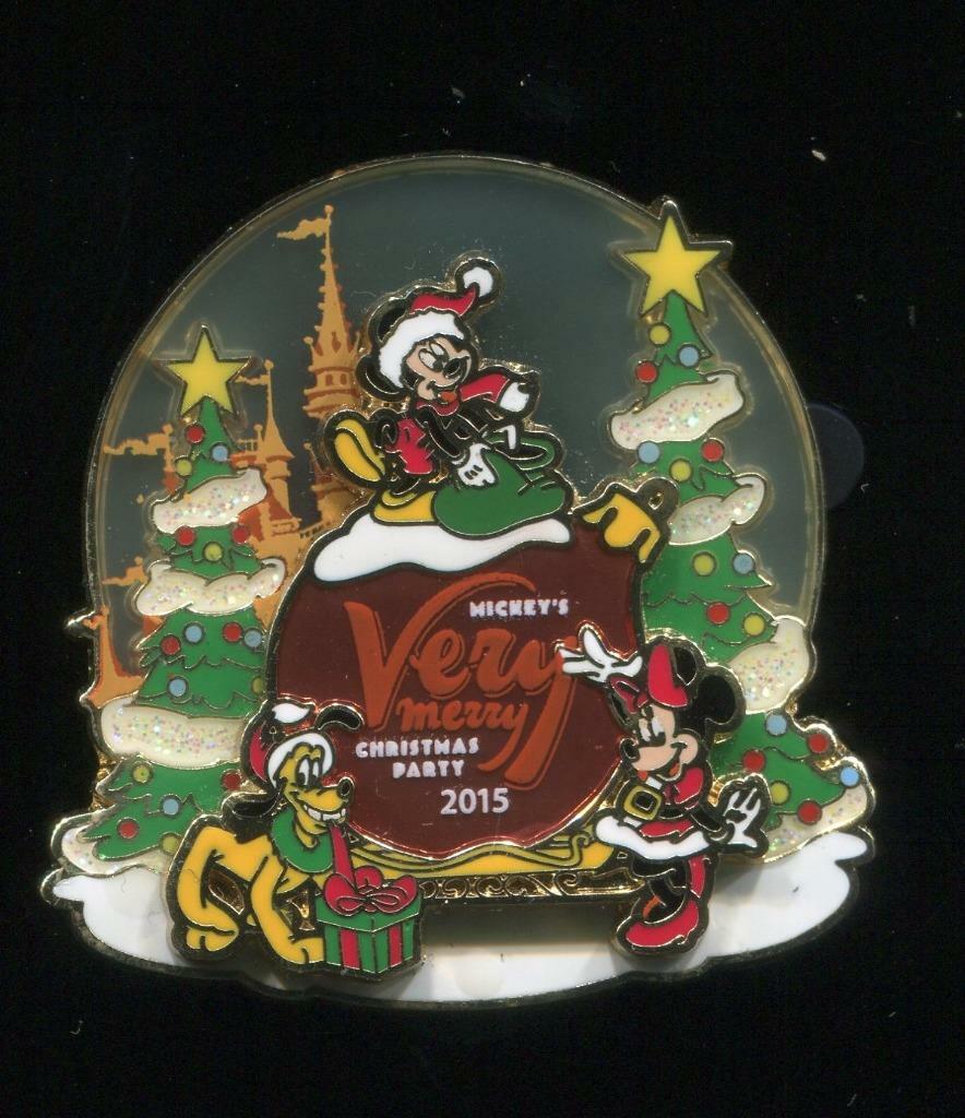 WDW MVMCP Very Merry Christmas Party 2015 Logo Disney Pin 112305 | eBay