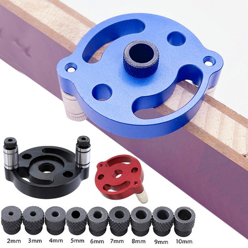 Drill Bit Vertical Pocket Hole Jig Dowel Drills Guide Self Centering ...