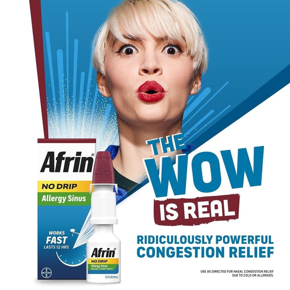 No Drip Allergy Sinus Nasal Spray - Fast and Powerful Nasal ...