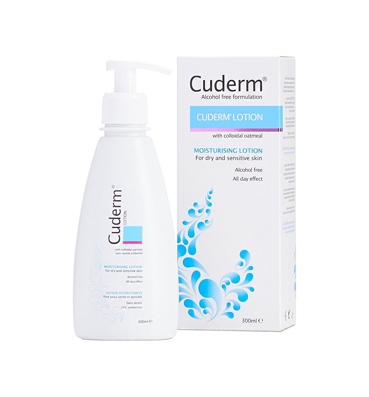 Cuderm Cream & Lotion Suitable for Dry Skin and Eczema-Choose Type&Size ...