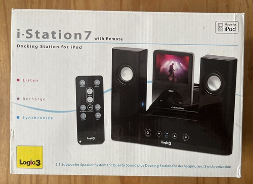 Logic 3 i-Station 7 Sound System - Black | eBay