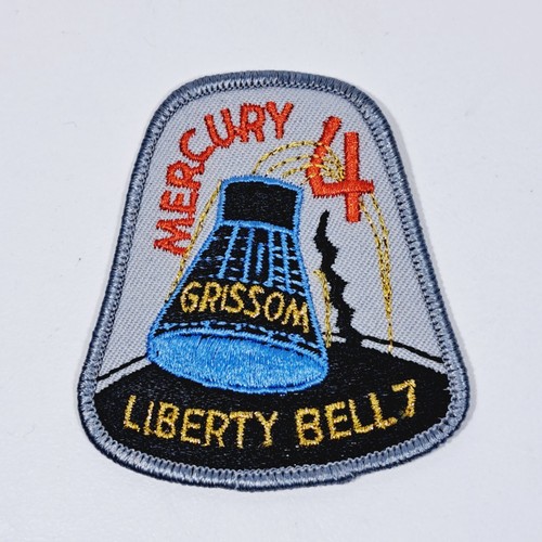NASA Mission MERCURY 4 LIBERTY BELL 7 Patch Grissom | eBay
