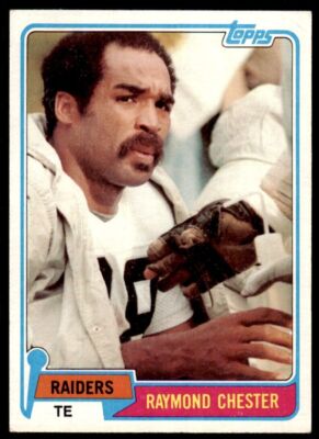 1981 Topps Raymond Chester . Oakland Raiders #65 | eBay