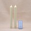 Luminara Dancing Flame Window Led Taper Candles Battery Operated ...