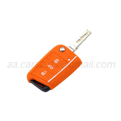 VW Volkswagen Golf MK7 Car Key Case Skin Jacket Protection Cover | eBay ...
