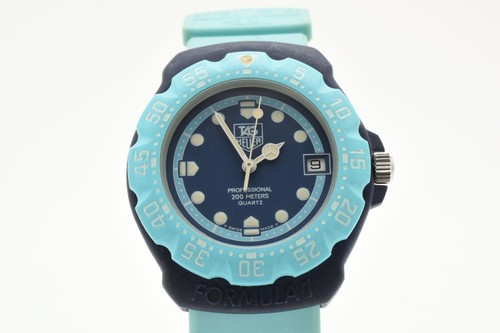 [Excellent+5] TAG Heuer Formula 1 388.513 Blue/Blue 35mm Men’s Watch ...