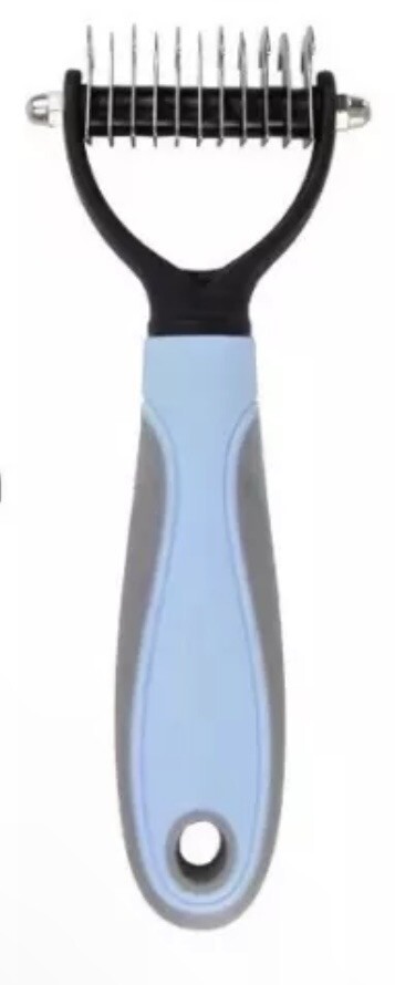 1 Pet Grooming Tool Shedding Rake For Small Dogs Cats Safe Shedding ...