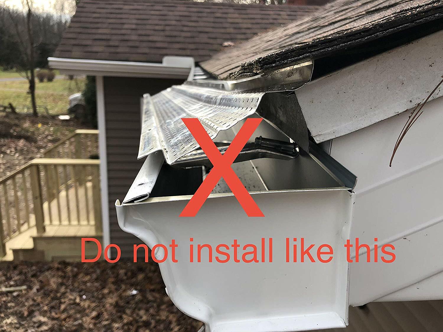 A-M Aluminum Gutter Guard 5" (50 Feet, Mill Finish) | eBay